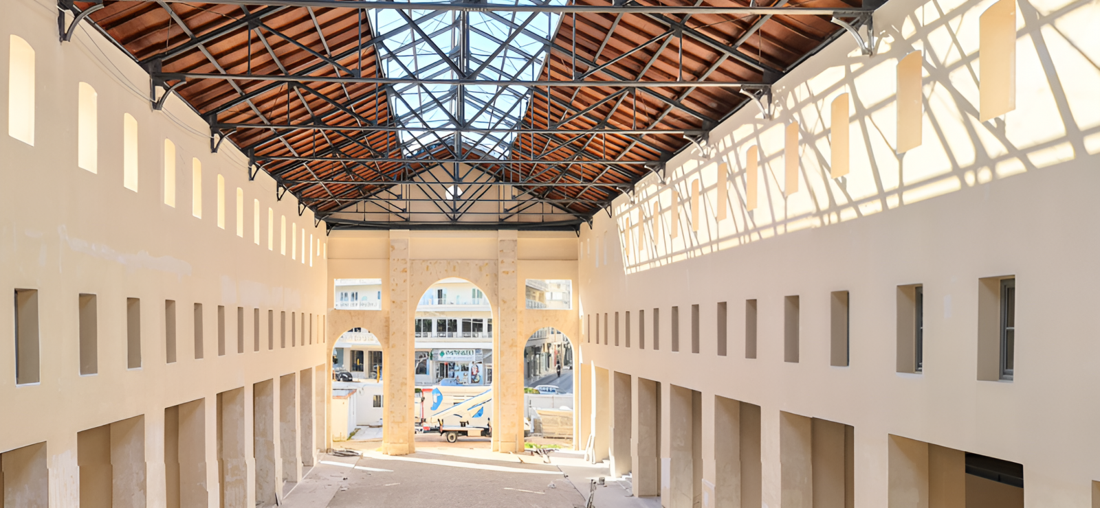 After Years of Renovation Chania Market Prepares to Almost Open